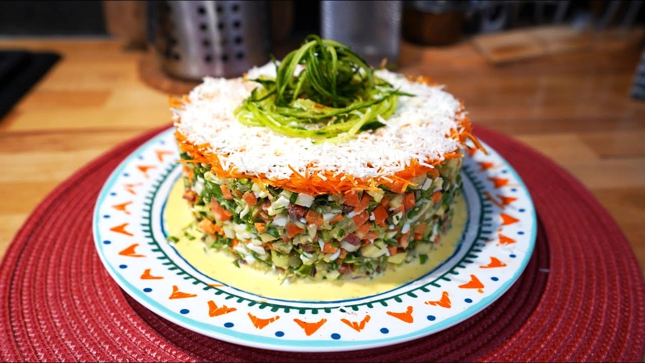 Salată Cubuleț - Rețetă ușoară, delicioasă și plină de vitamine